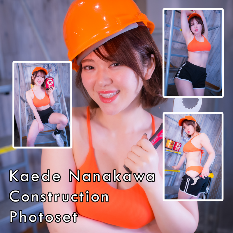 Kaede Nanakawa Construction Gravure Photoset (Digital) – Gravure Kid